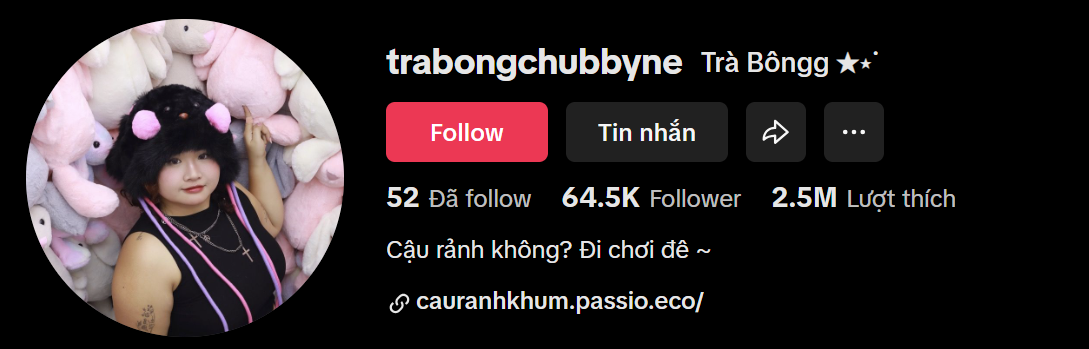 Trà Bông Tiktok là ai? Định nghĩa Chubby là gì? Lí do Trà Bông Chubby viral?